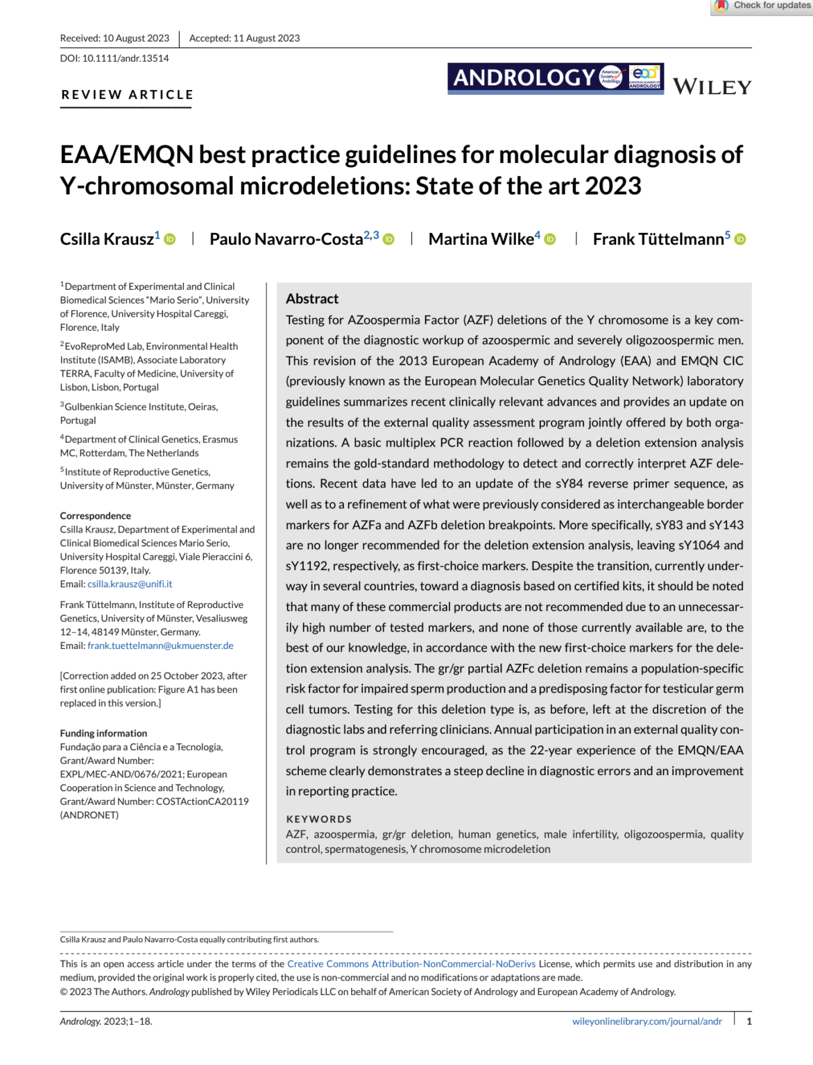 Best Practices - EMQN